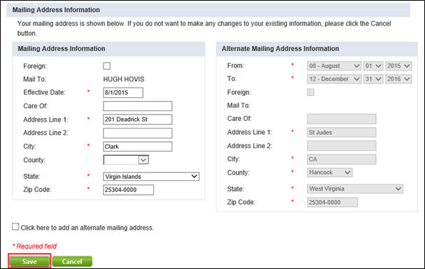 Retiree Self-Service